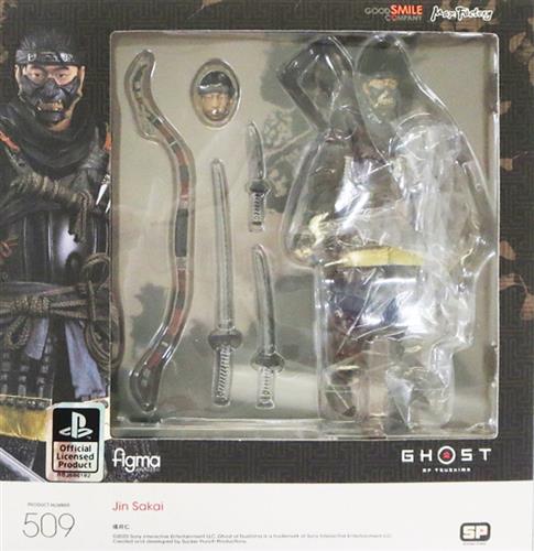 figma 509 Ghost of Tsushima 境井仁+GOODSMILE ONLINE SHOP購入特典 ロゴ入りLサイズfigma ...