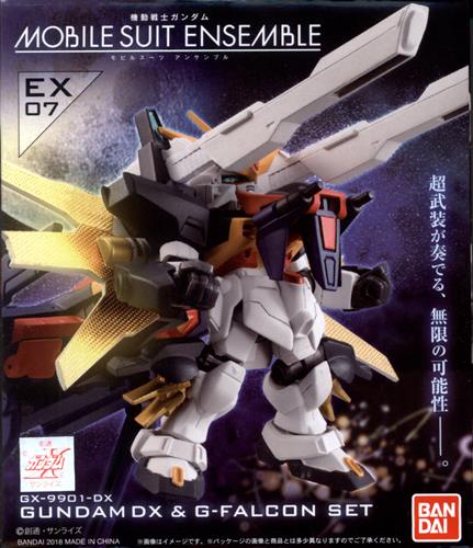 機動戦士ガンダム MOBILE SUIT ENSEMBLE EX07 機動新世紀ガンダムX ガンダムDX&Gファルコンセット 【プレミアムバンダイ限定】 【フィギュア】[バンダイ]キドウシン ...