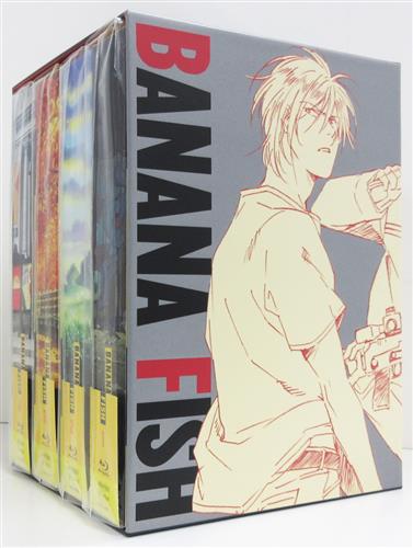 BANANA FISH Blu-ray Disc BOX 完全限定版 全4巻+流通全巻購入特典 全巻収納BOXセット 【ブルーレイ】バナナフィッシュブルーレイディスクボックスカンゼンセイサン ...